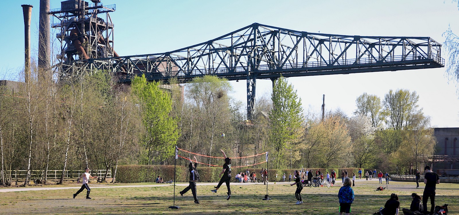 Ökologischer Neubau der Spielplätze im Landschaftspark // Aktuelles | Landschaftspark Duisburg-Nord